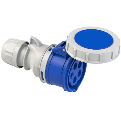 Base industrial móvil 3P+N+T, 32A 230V~.IP67. | Solera